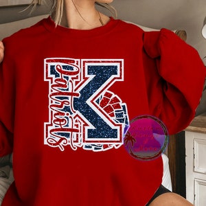Custom Glitter Cheer Sweatshirts and Hoodies - BIG LETTER Pom-pom ...