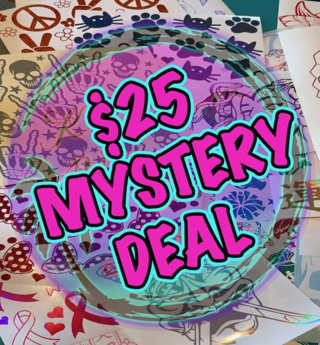 Mystery Decal Packs - Fun Vinyl Decals - Car Truck Laptop Motorcycle ...