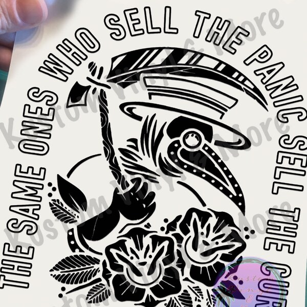 The Same One That Sell the Panic Svg - Etsy