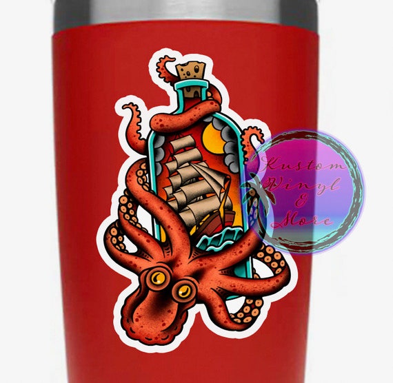 American Traditional Kraken