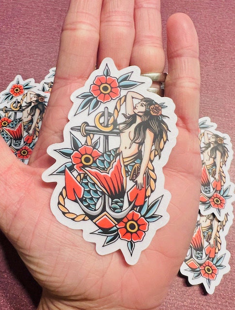 Traditional Siren Tattoos