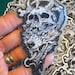 Viking Skull Fenrir Sticker - Norse Pagan Wolf Decal - Windows Car ...