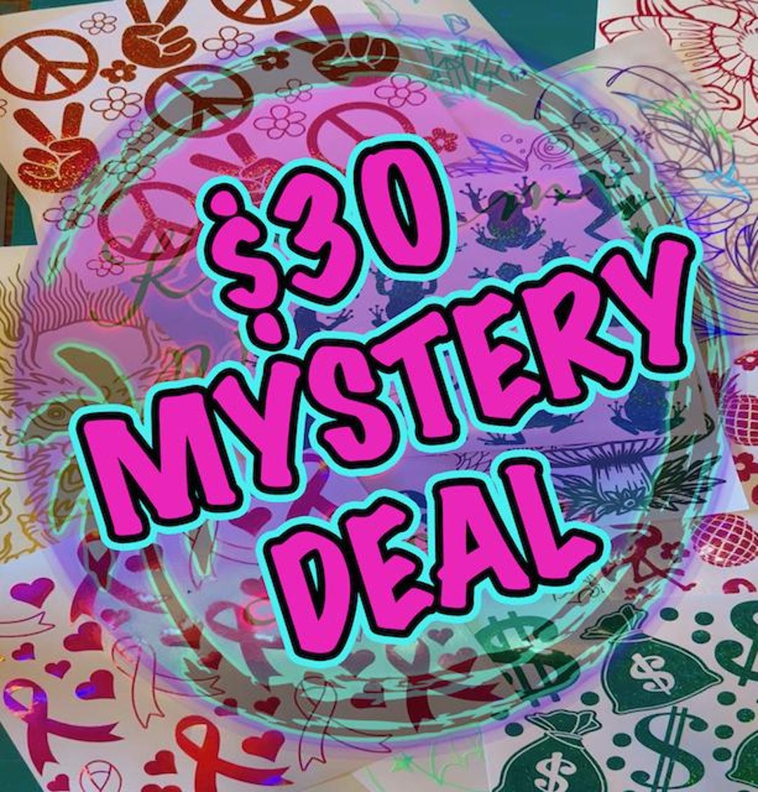 Mystery Decal Packs - Fun Vinyl Decals - Car Truck Laptop Motorcycle ...