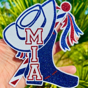 Drill Team Glitter Stickers & Magnets - Personalized Team High School ...