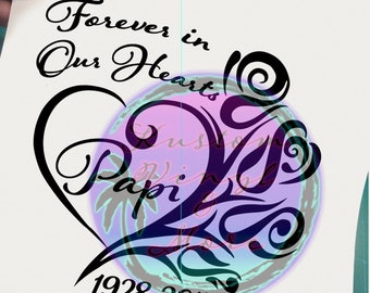 In Loving Memory Decal. Memorial Car Decal. Loving Memory Sticker ...