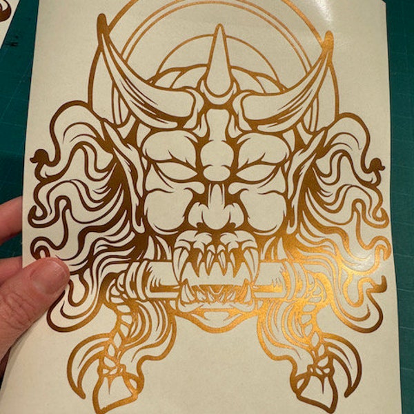 Oni Car Stickers - Etsy