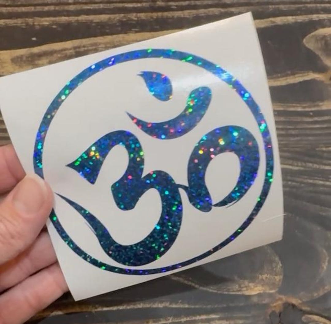 Chakra Crown Decals - Buddhist Hindu Chakra Stickers - Vinyl Car Laptop ...