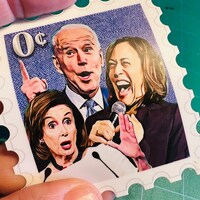 Funny Stamp - Etsy