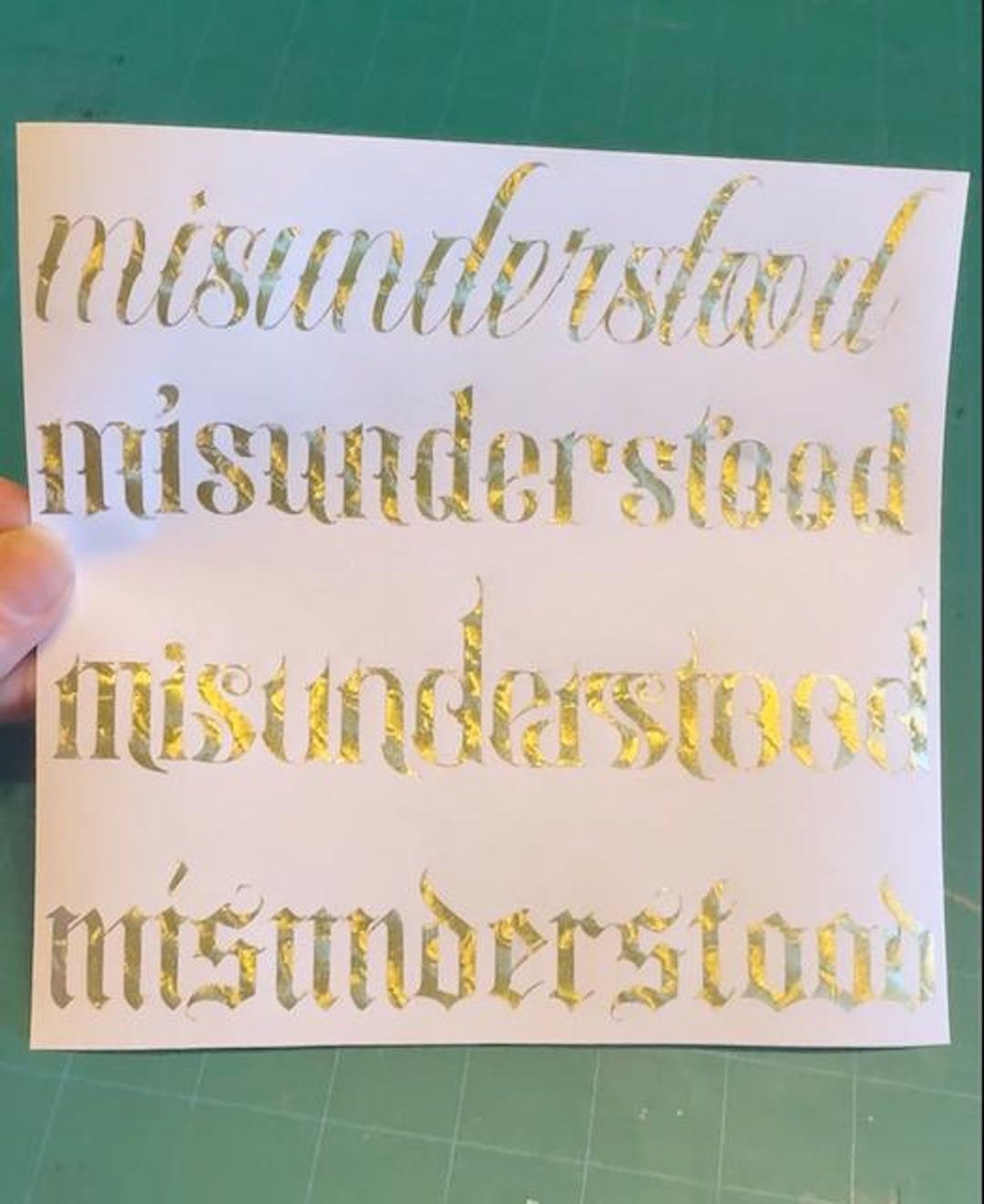 Misunderstood Decal - JDM Go Fast Stickers - Vinyl Car Truck Laptop ...