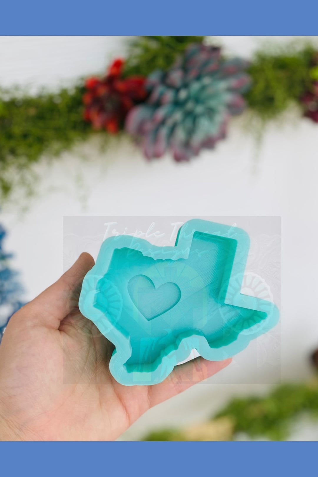 Deep in the Heart of Texas Silicone Mold - Etsy
