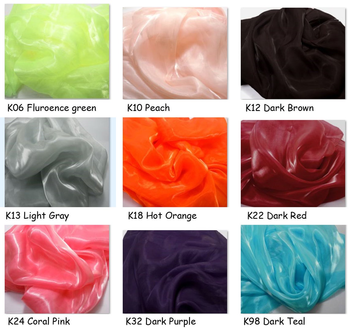 Kxx Reflective Mirror Organza Shiny Mirror Crystal Sheer Fabric ...