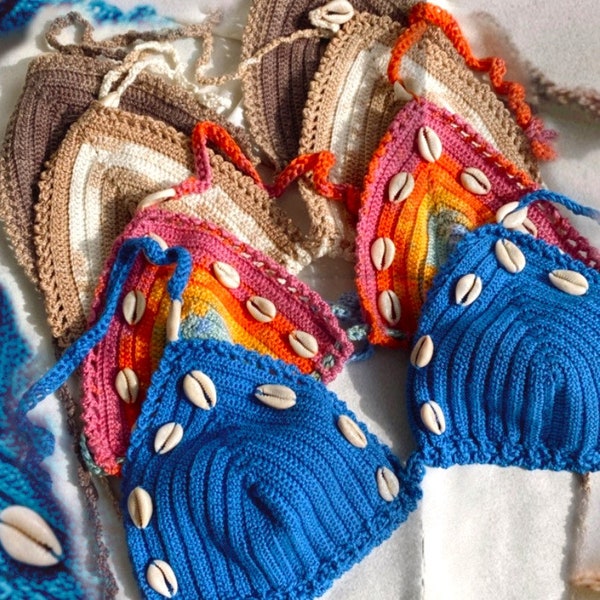 Crochet Seashell Bikini - Etsy