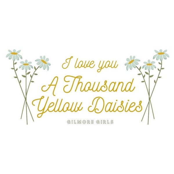 Yellow Daisy - Etsy