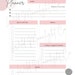 Planning 5-pack | Cute Pink Planning Pages | Digital Download | Wild ...