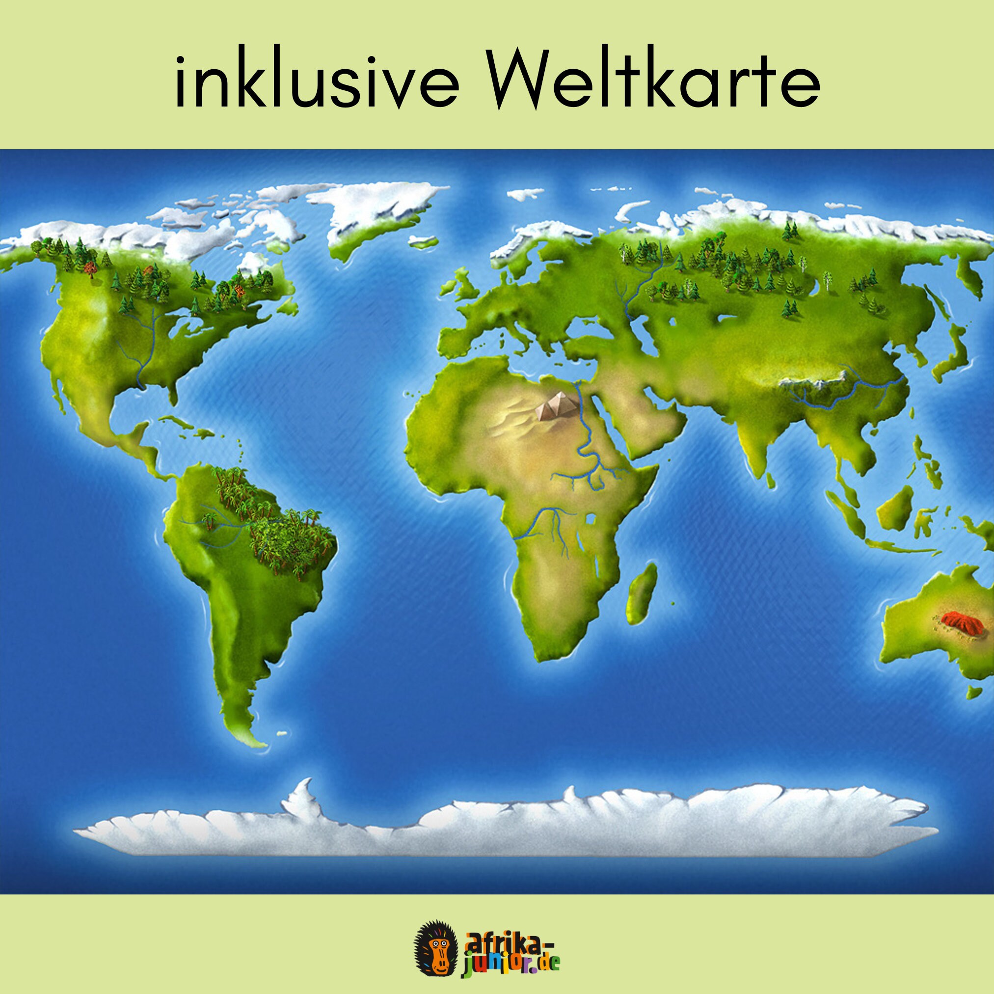 Africa Package - Digital Lesson Unit and Maps of Africa for 4th and 5th ...