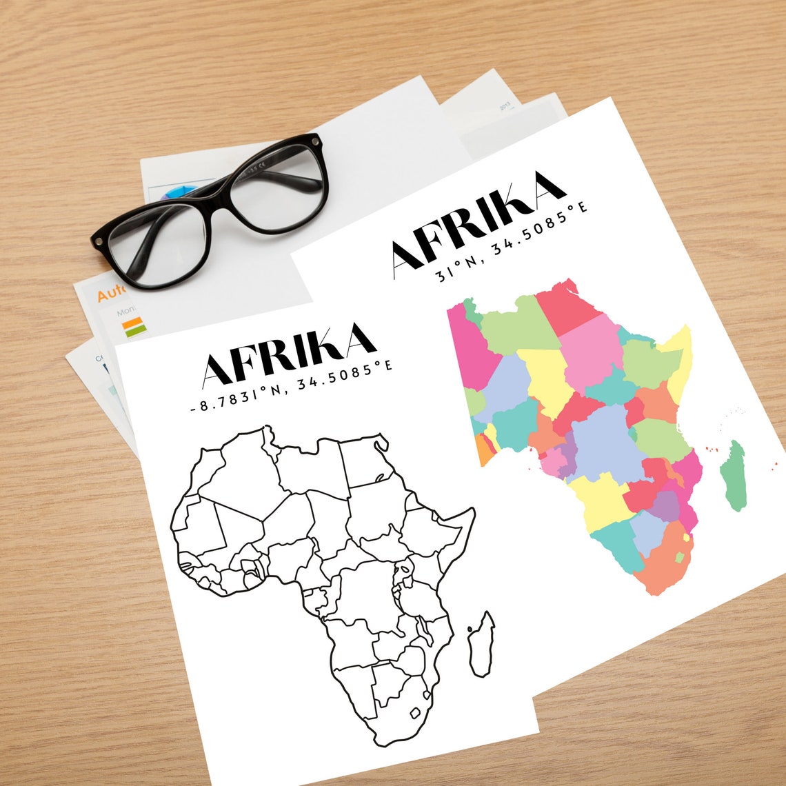 Africa Package - Digital Lesson Unit and Maps of Africa for 4th and 5th ...