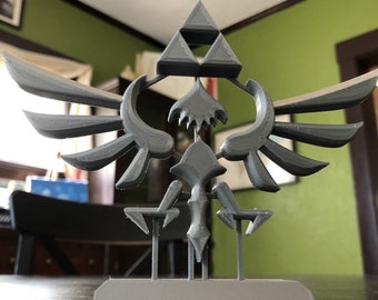 Zelda Logo 3d Print - Etsy