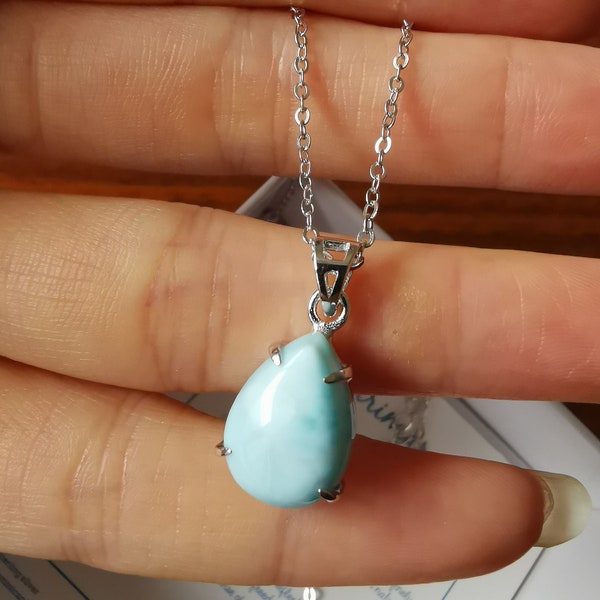 Larimar Necklace - Etsy
