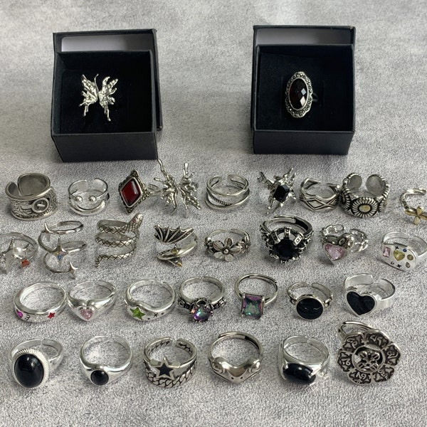 Grunge Rings - Etsy Australia