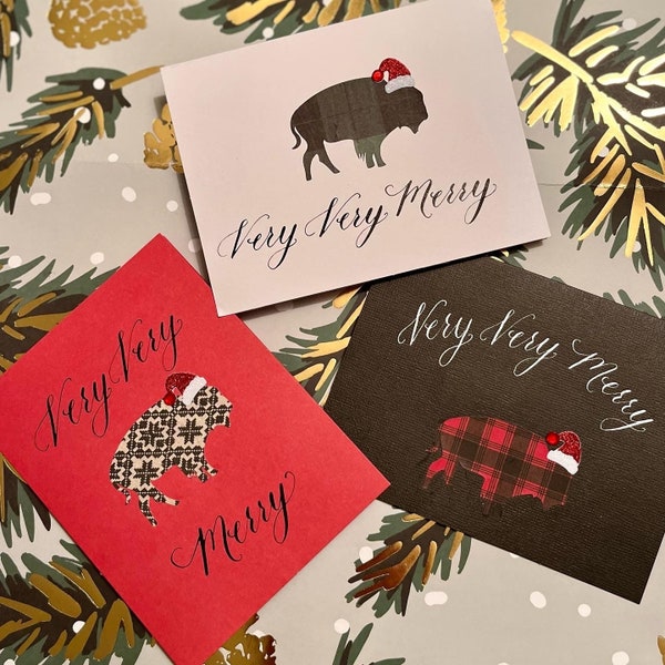Handwritten Christmas Cards - Etsy