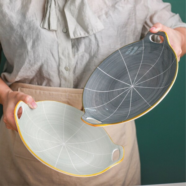 Ceramic Serving Dish - Etsy