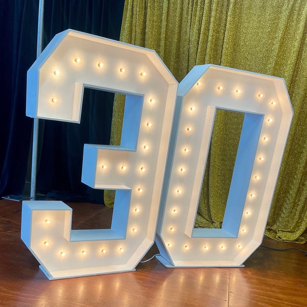 Light up Letters - Etsy