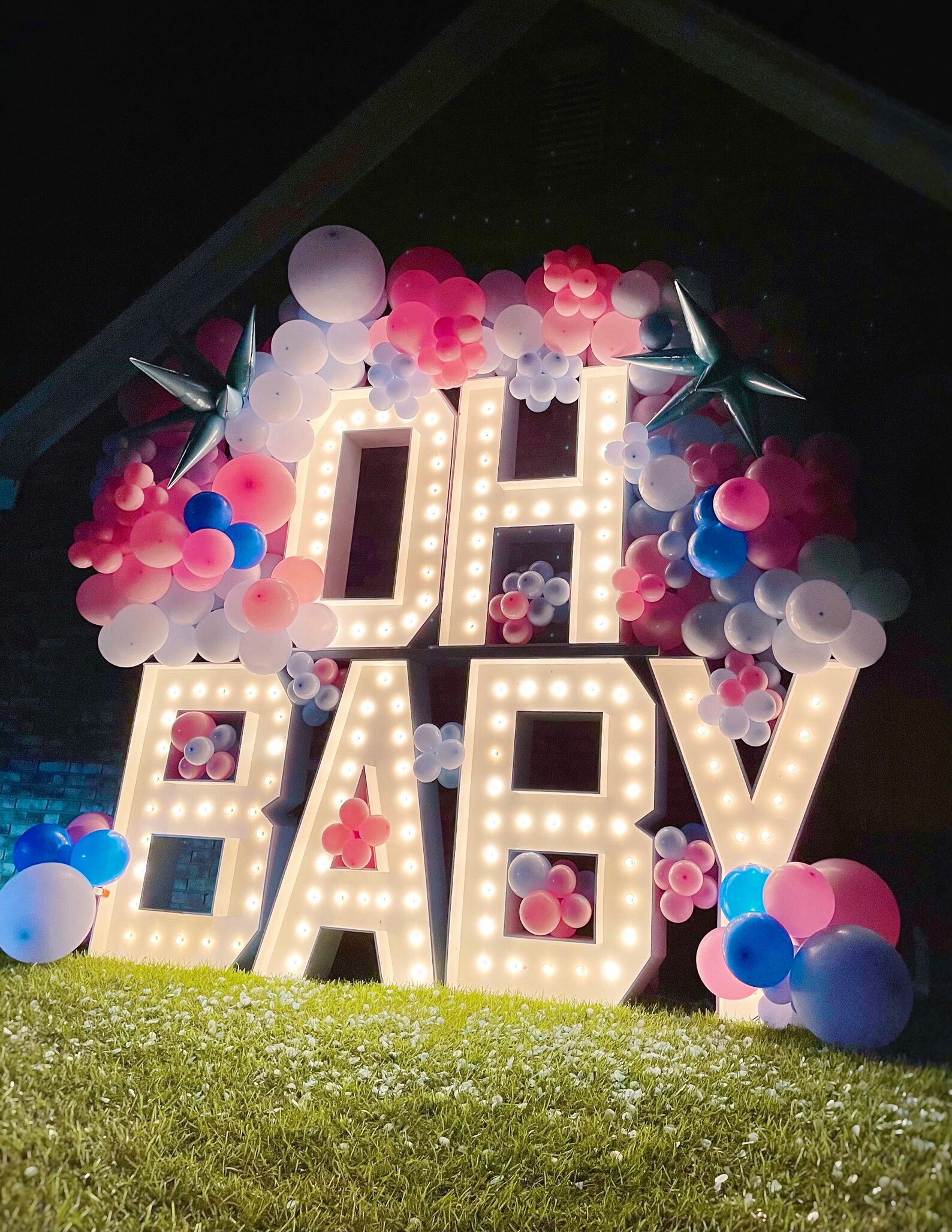 OH BABY Marquee Letters Bundle | Bold 4ft Light up Letters| Oh Baby ...