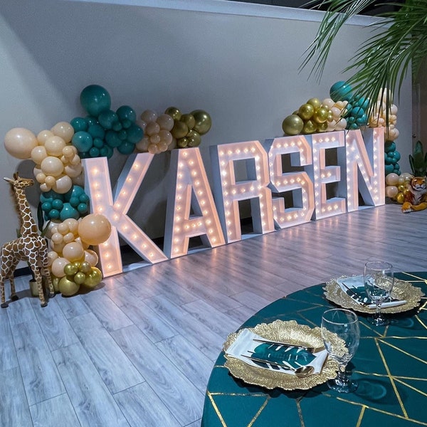 Big Marquee Letters - Etsy