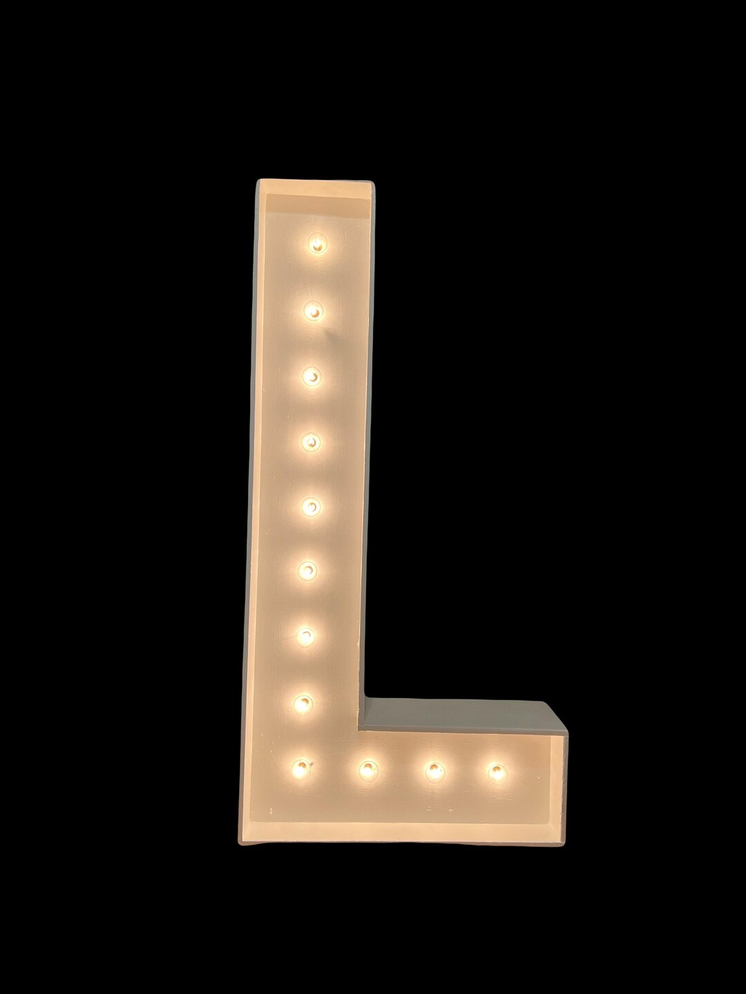 4ft Lit Marquee Letter L | Ready to Ship - Etsy