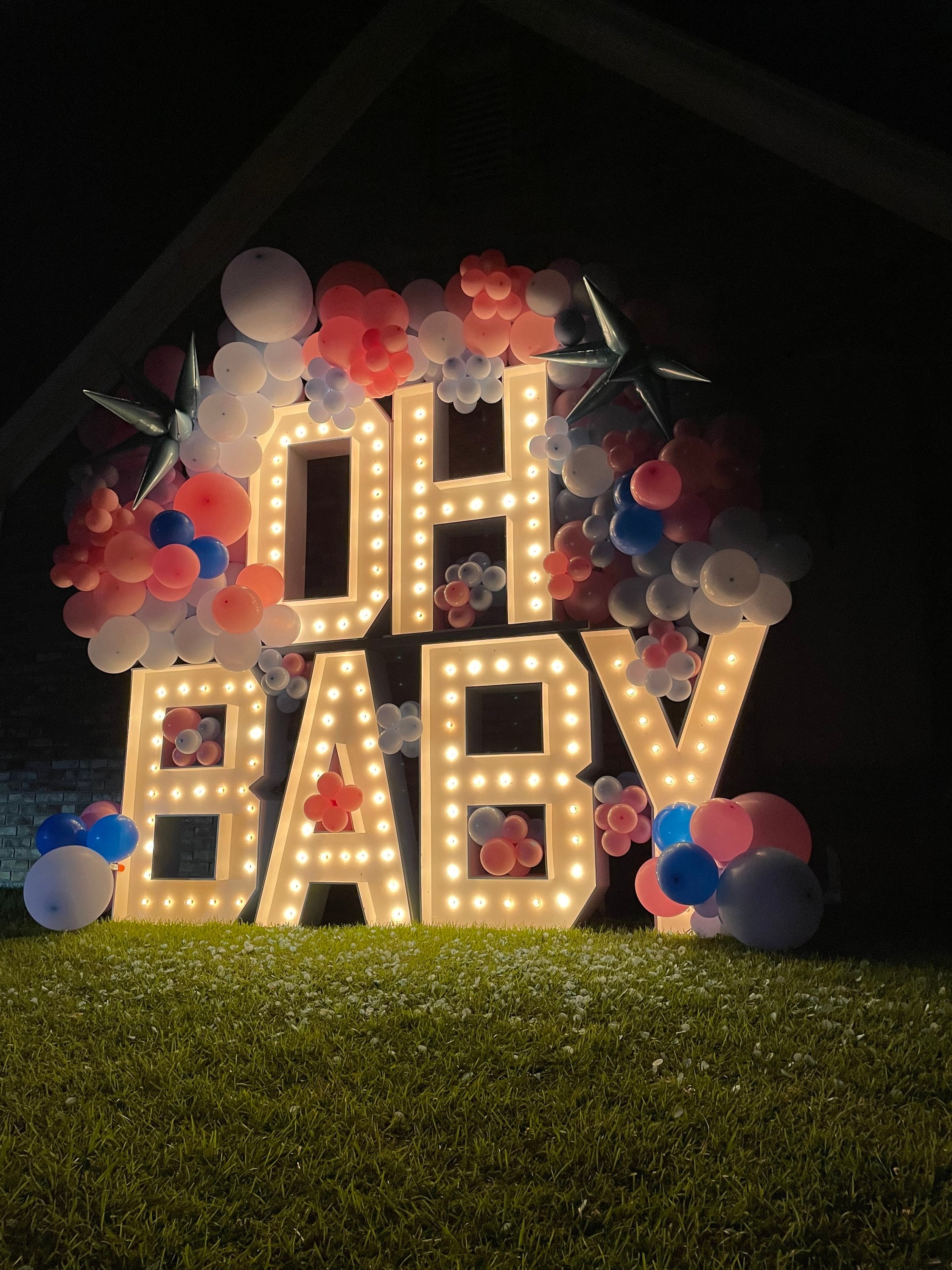 4ft Marquee Letters, Large Light up Alphabet, Large Light up Numbers ...
