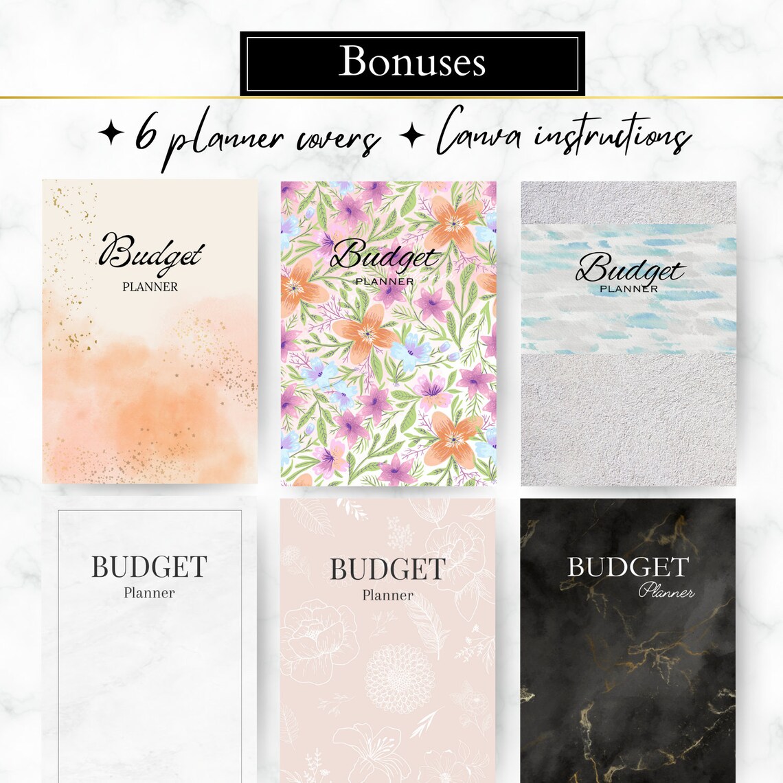 EDITABLE PLR Budget Planner, Resell Canva Planner Template, PLR ...