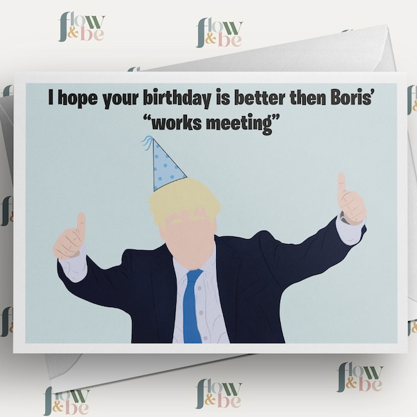 Boris Birthday - Etsy