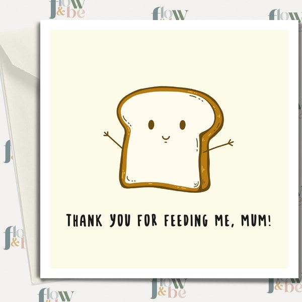 Thank You for Feeding Me - Etsy