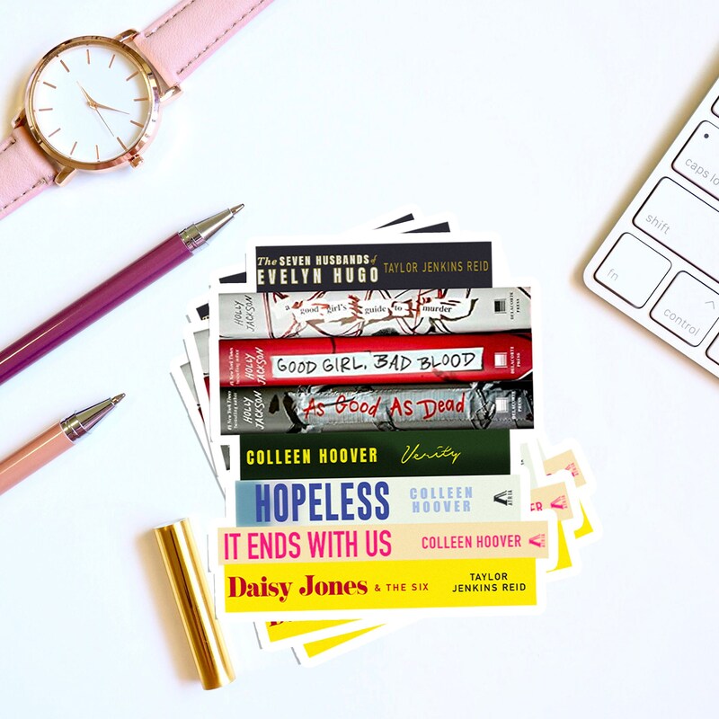Book Stickers - Etsy