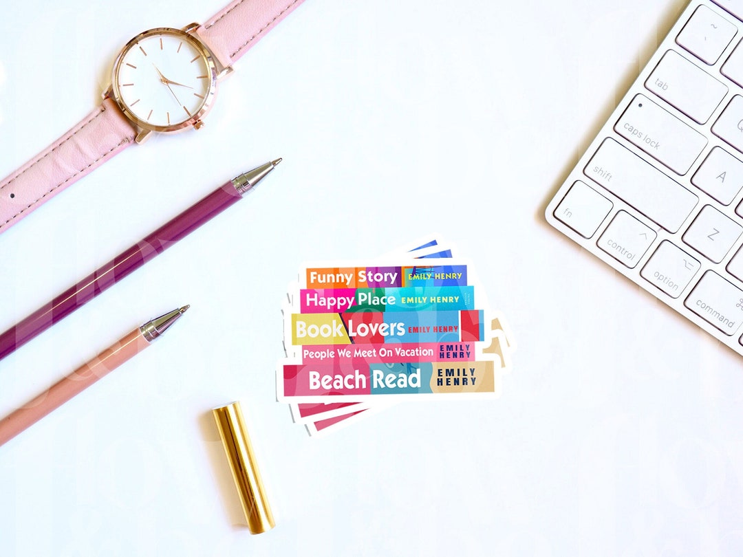 Emily Henry Inspired Sticker Emily Henry Book's Sticker, Book Inspired ...