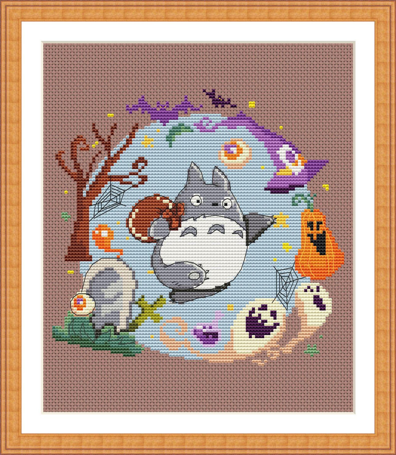 Anime Stitch Pattern Ghibli Character Pixel Character Anime Fan Gift ...