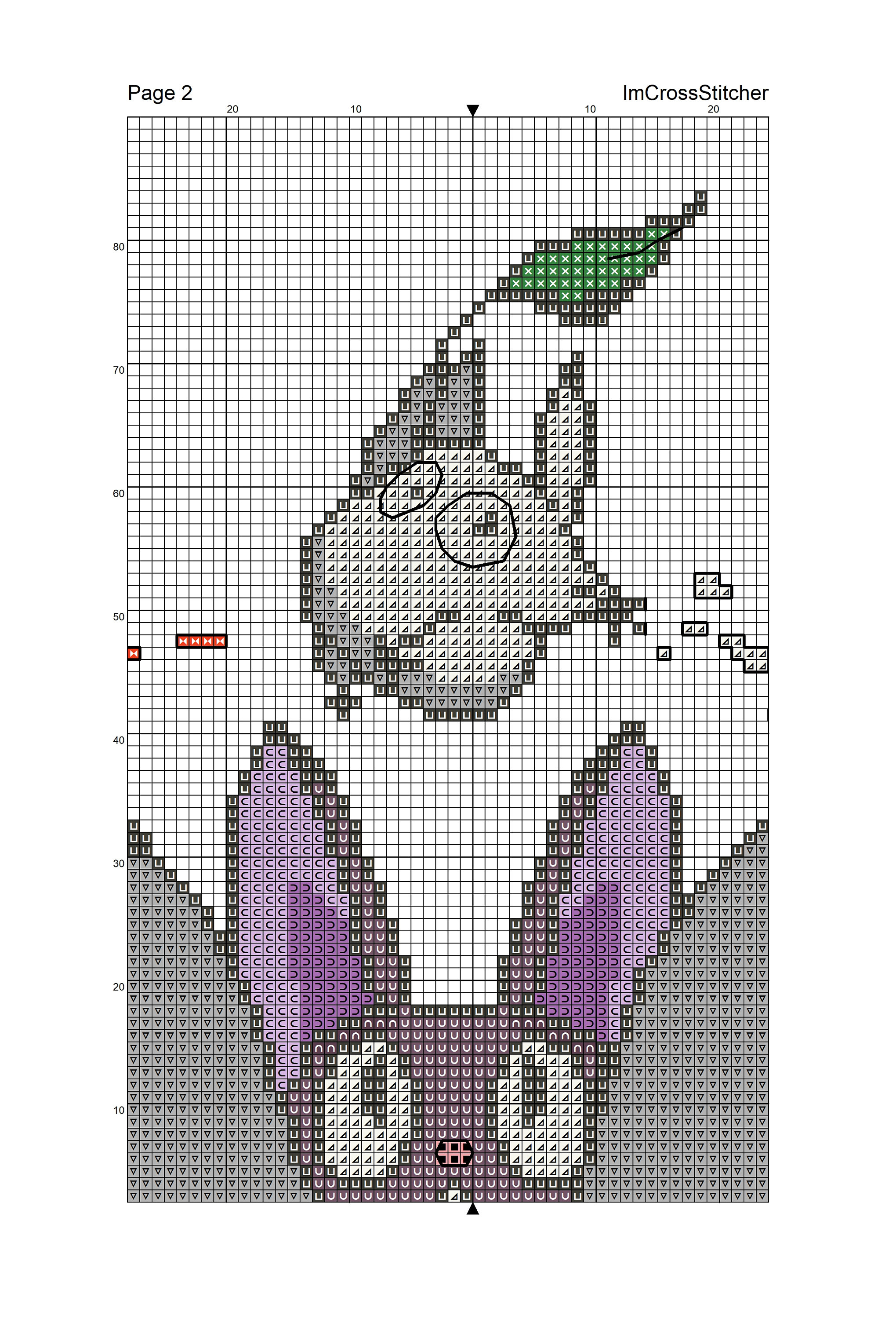 Ghibli Characters Cross Stitch Pattern Ghibli Jiji Kikis Delivery DIY ...