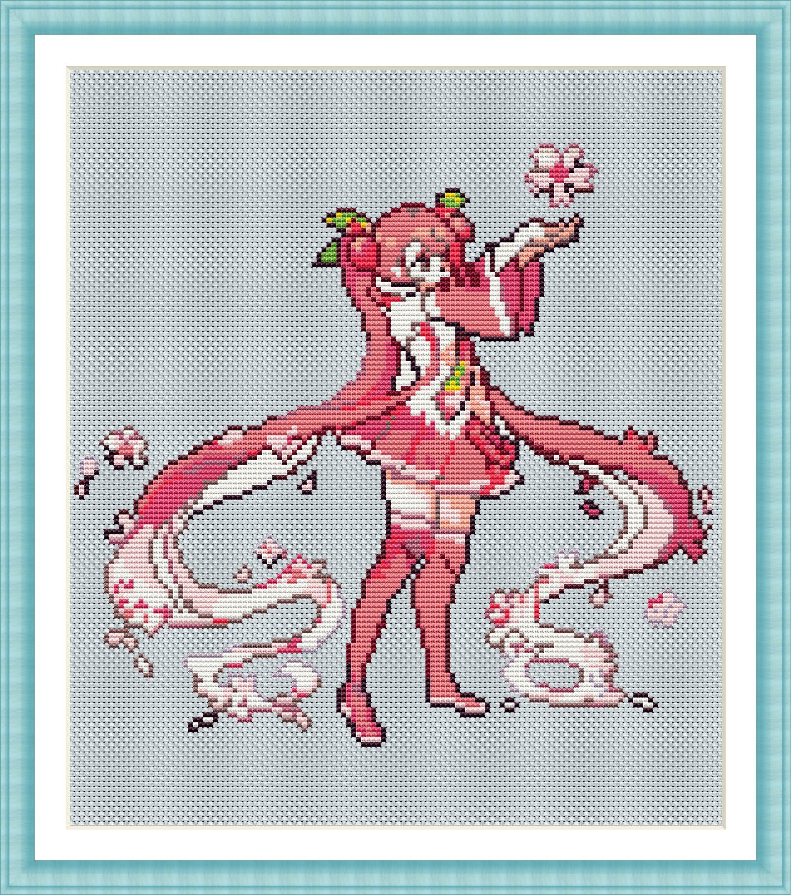 Sakura Miku Cross Stitch Anime Hatsune Pattern Anime Girl Pattern Anime ...