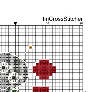 J Cross Stitch Letter Cross-stitch Aliens Pattern Monogram Crossstitch ...