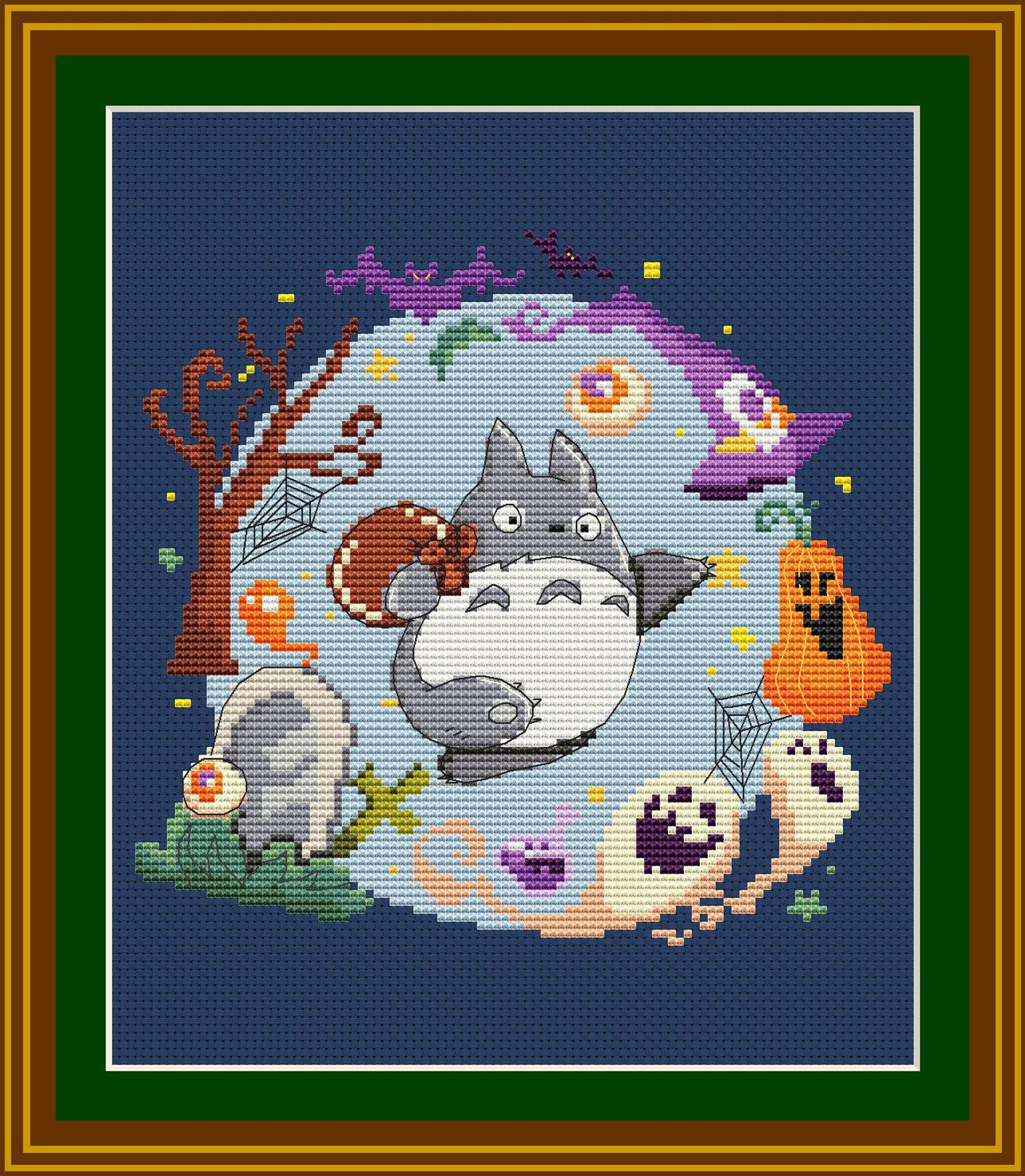Anime Stitch Pattern Ghibli Character Pixel Character Anime Fan Gift ...