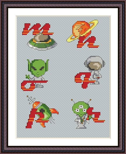 V Pattern PDF Letter Cross Stitch Letter Embroidery Star Cross Stitch ...