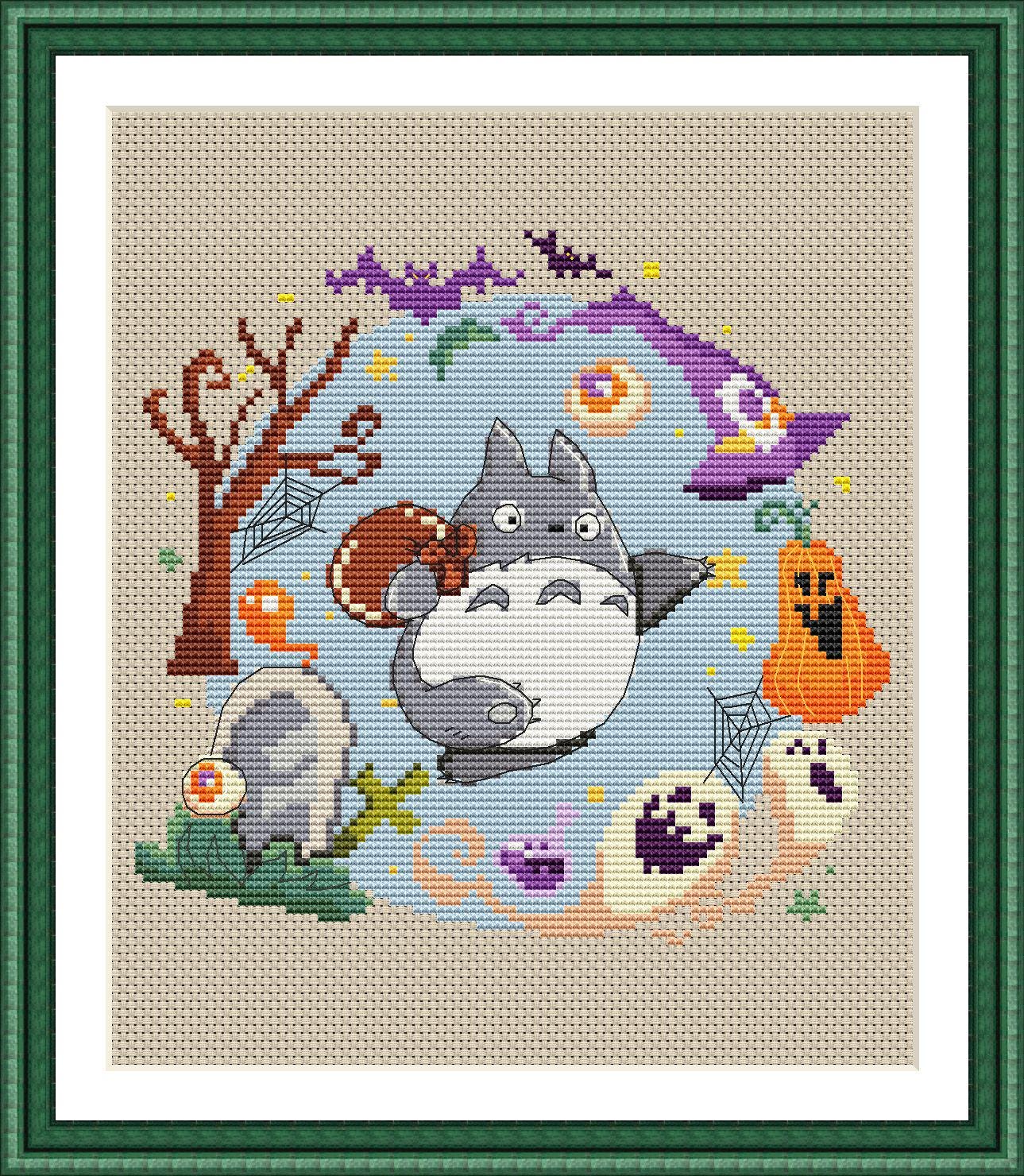 Anime Stitch Pattern Ghibli Character Pixel Character Anime Fan Gift ...