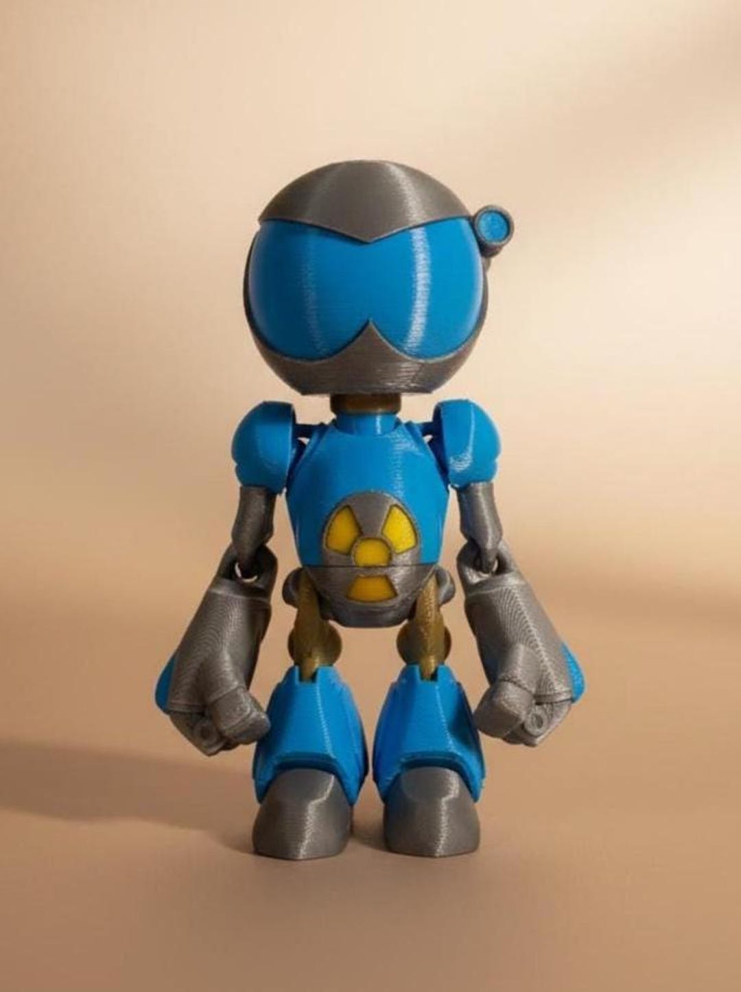 Toonami Tom Action Figure, 3D Printed Retro Robot Model, Nostalgic ...