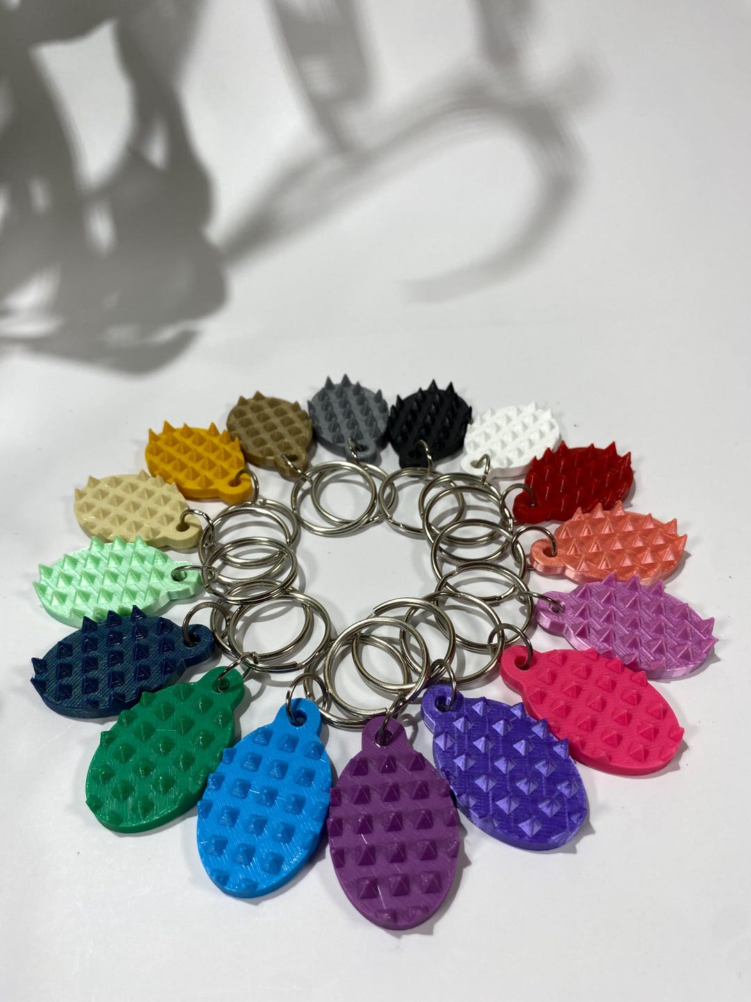 Pain Stim Fidget Toys (set of 2) - Spiky Sensory Stones for ADHD ...