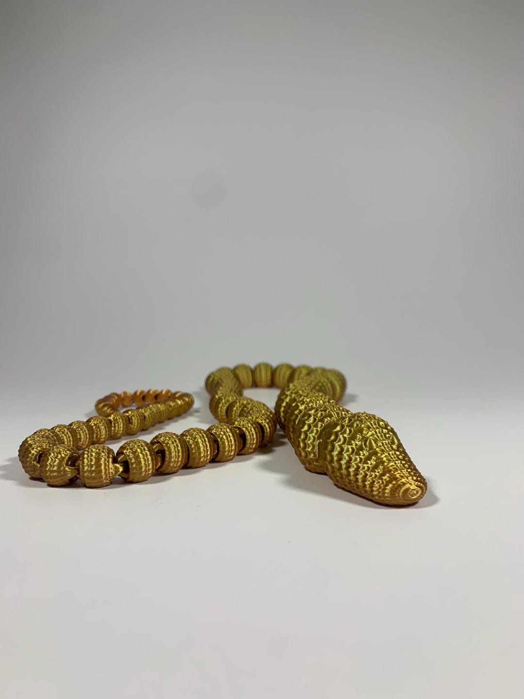 Colored Snakes 3D Printed Articulating Flexi Fidget Toy Unique Long ...