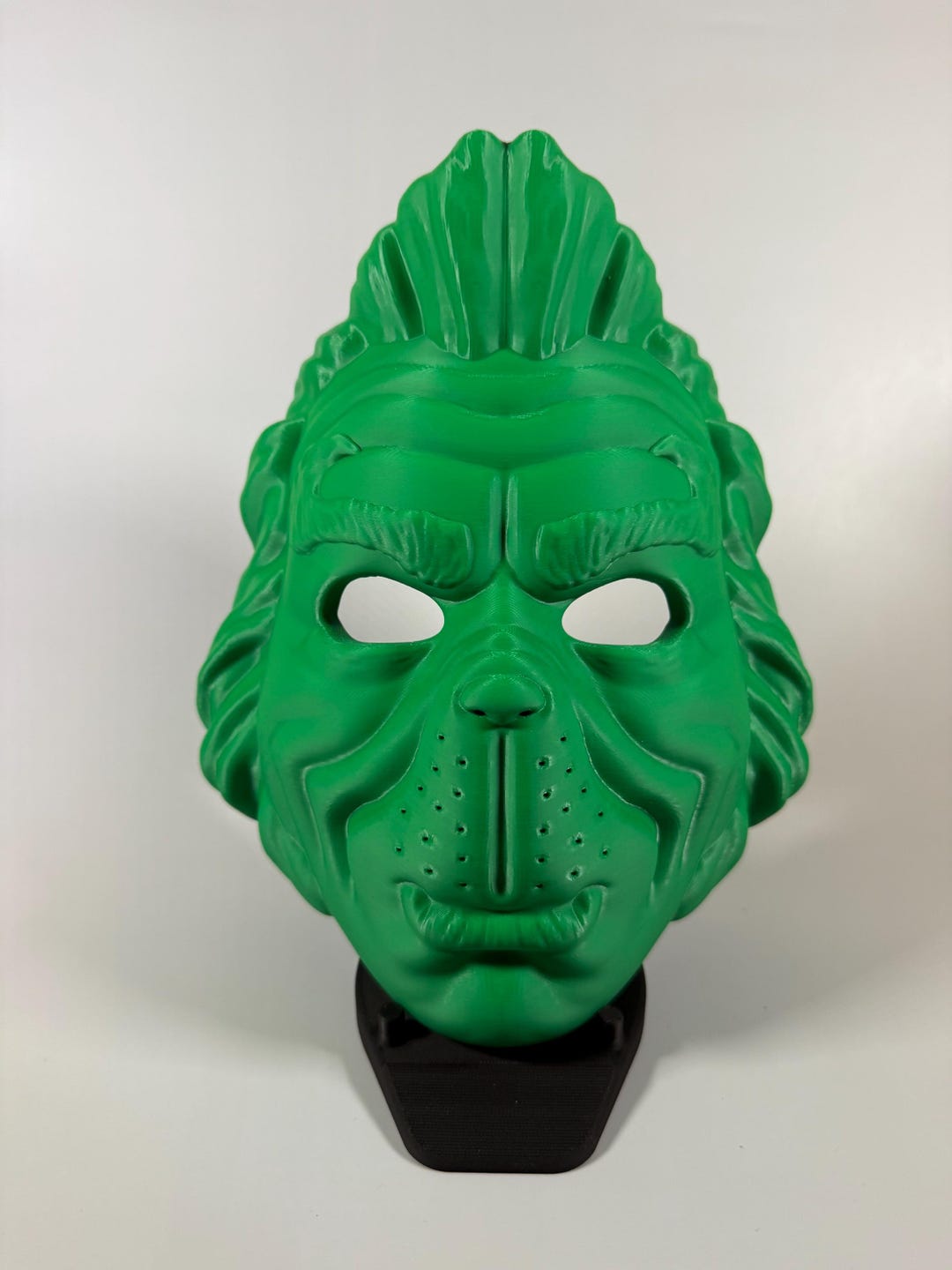 Grinch Mask 3D Printed, Christmas Costume Accessory - Etsy