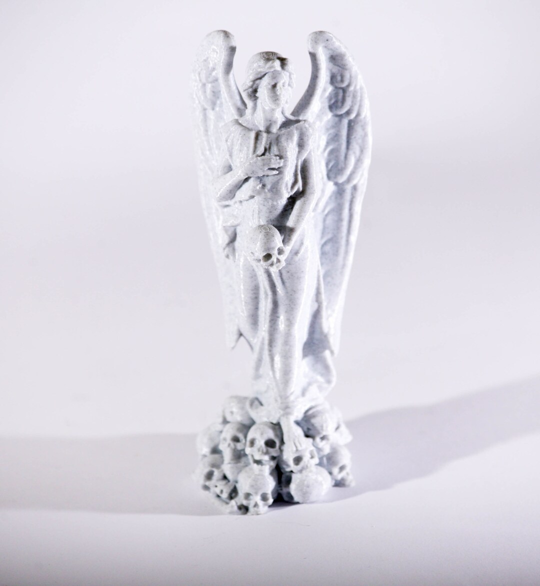 3D Printed Legendary Fallen Angel of Death Unique Home Decor and ...