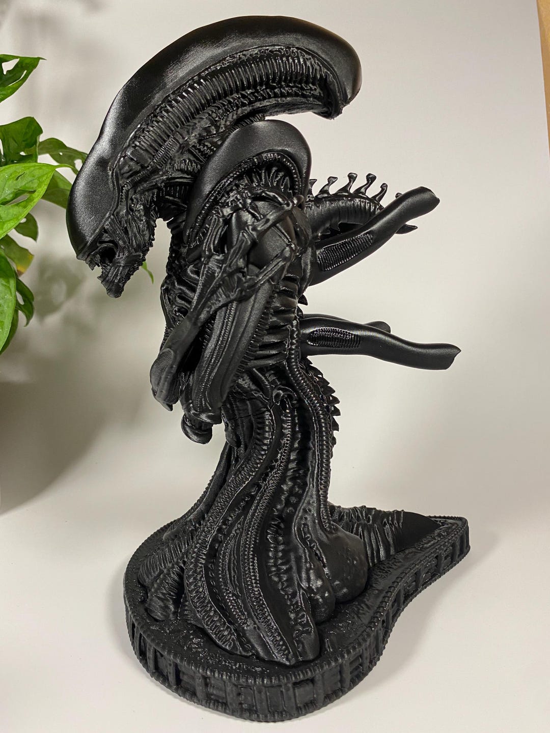 Alien 5 Xenomorph Bust Highly Detailed 3D Printed Sci-fi Horror Statue ...