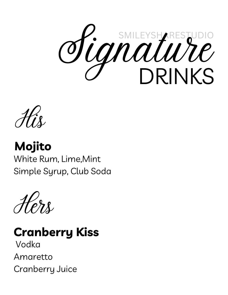 Wedding Bilingual Signs Boda Full Custom - Etsy