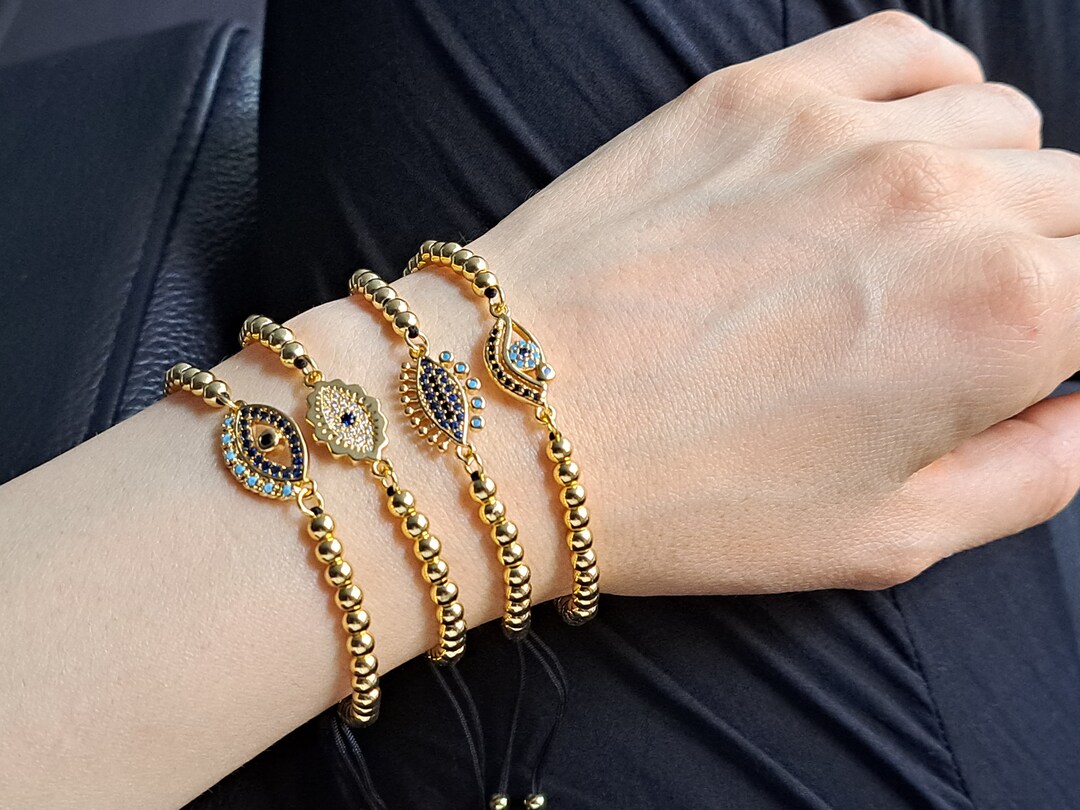 Nazar Bracelet / Nazar Boncuk / Evil Eye Bracelet / Evil Eye Bracelet ...